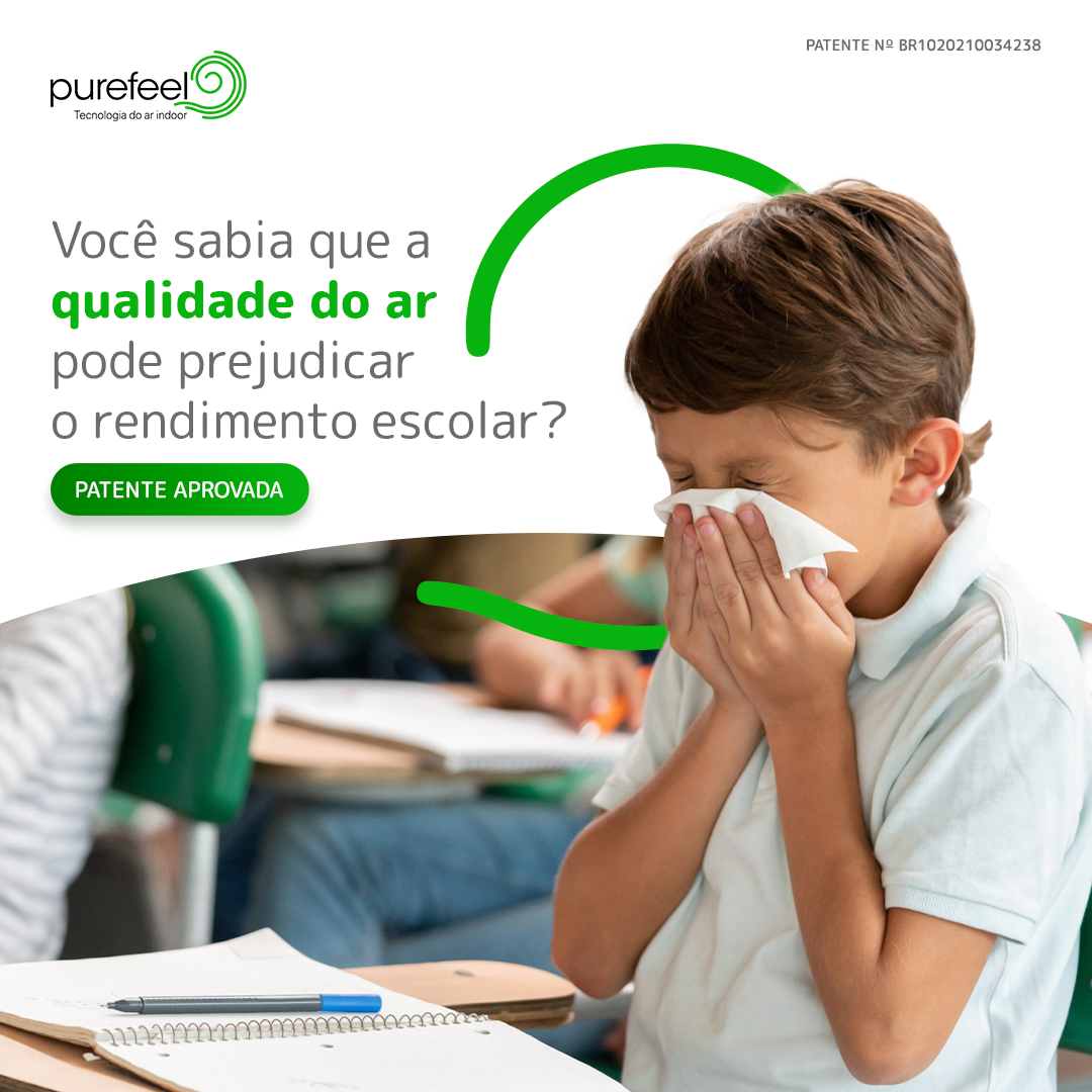 Entenda sobre a Qualidade do Ar Interior e o rendimento escolar – Purefeel – Purificador de Ar ...